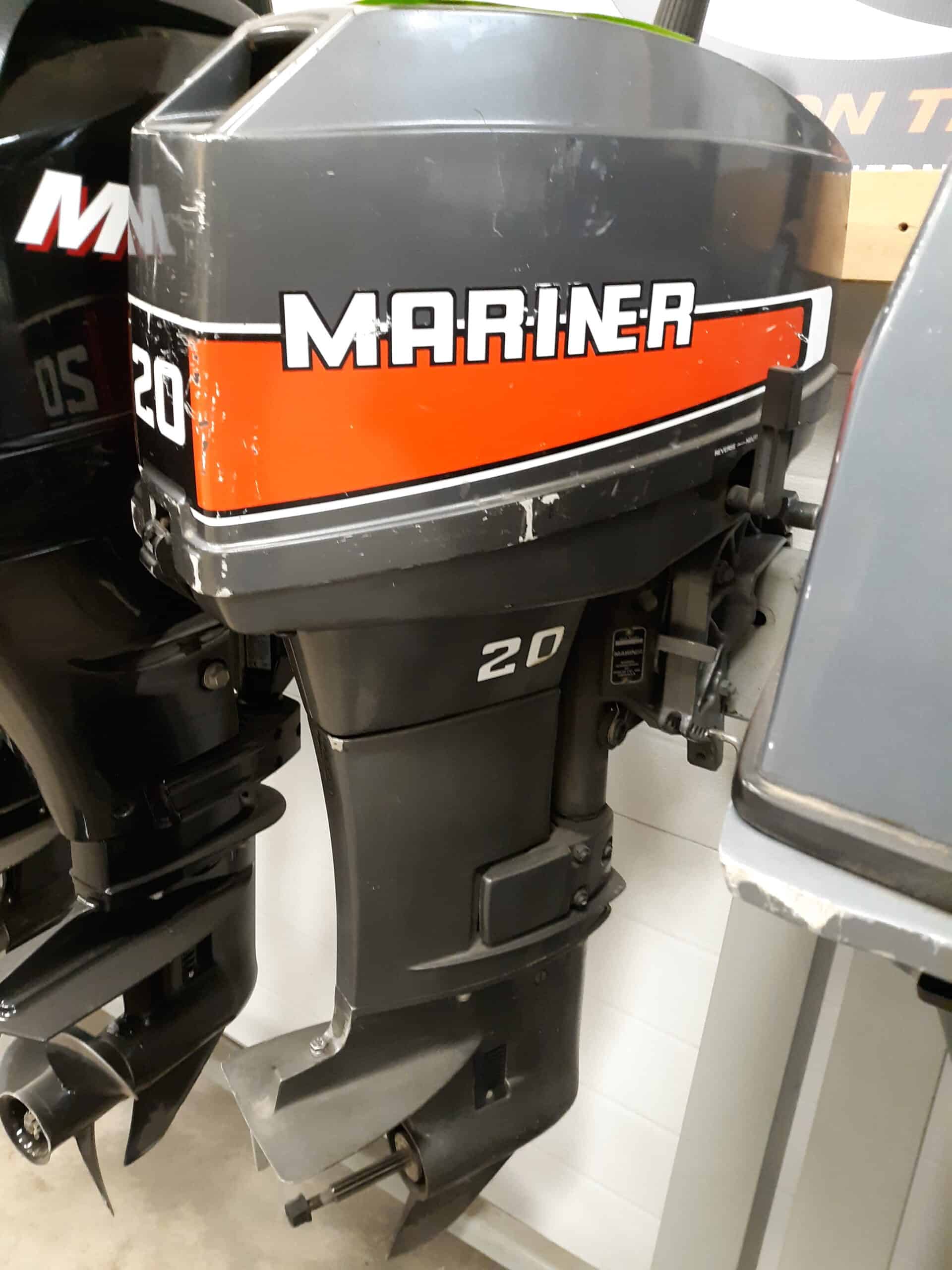 Mariner 20HP Short Tiller – 2S (M16910) – Holmen Marine